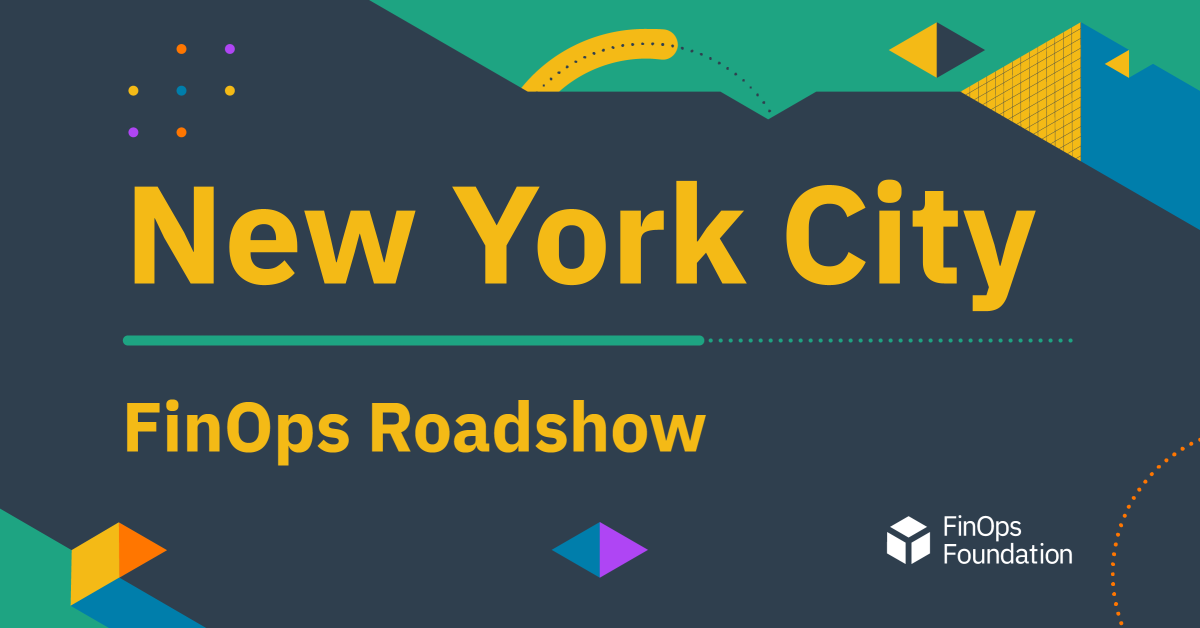 NYC FinOps Roadshow